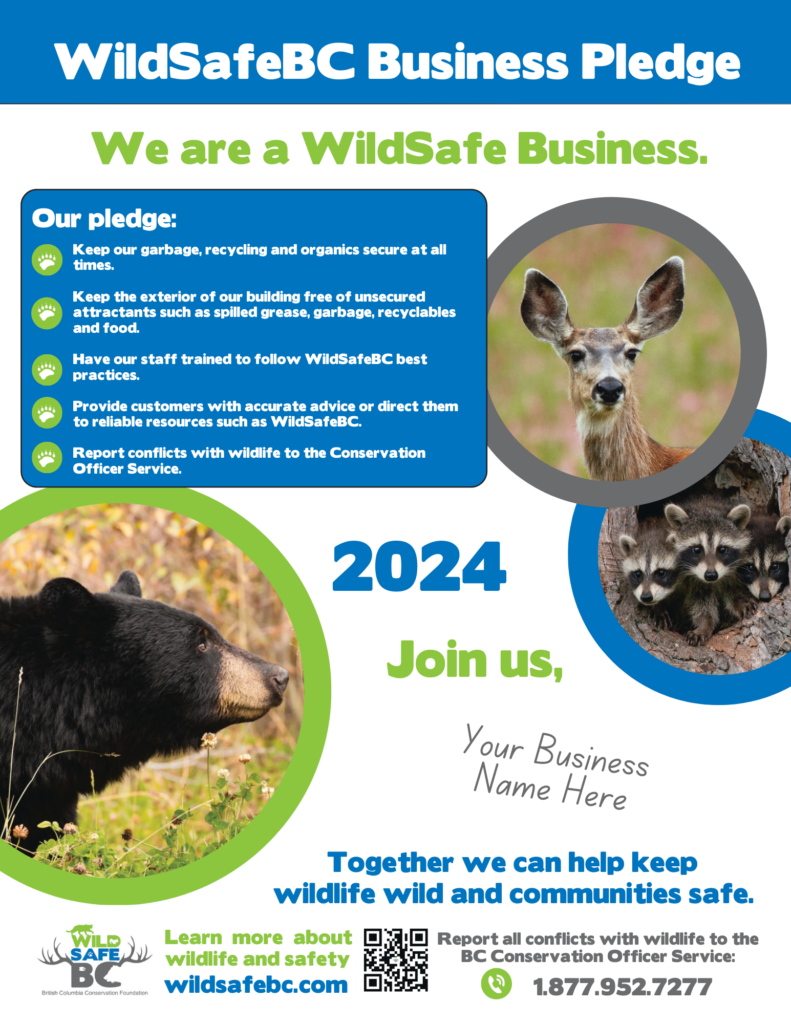 Business Pledge – WildSafeBC